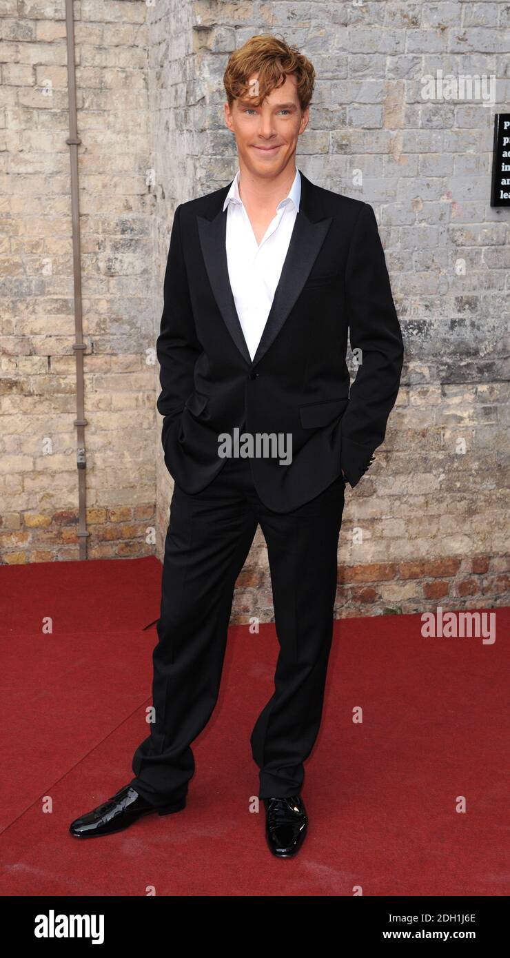 Benedict Cumberpatch attends the National Lottery Awards at the ...