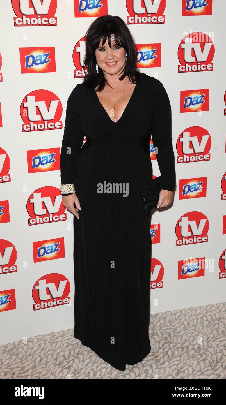 Coleen Nolan arriving at The TV Choice Awards, the Dorchester Hotel ...