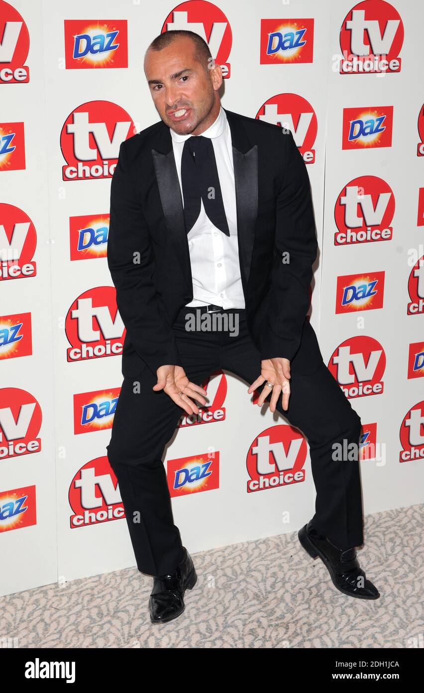 Louie Spence arriving at The TV Choice Awards, the Dorchester Hotel ...