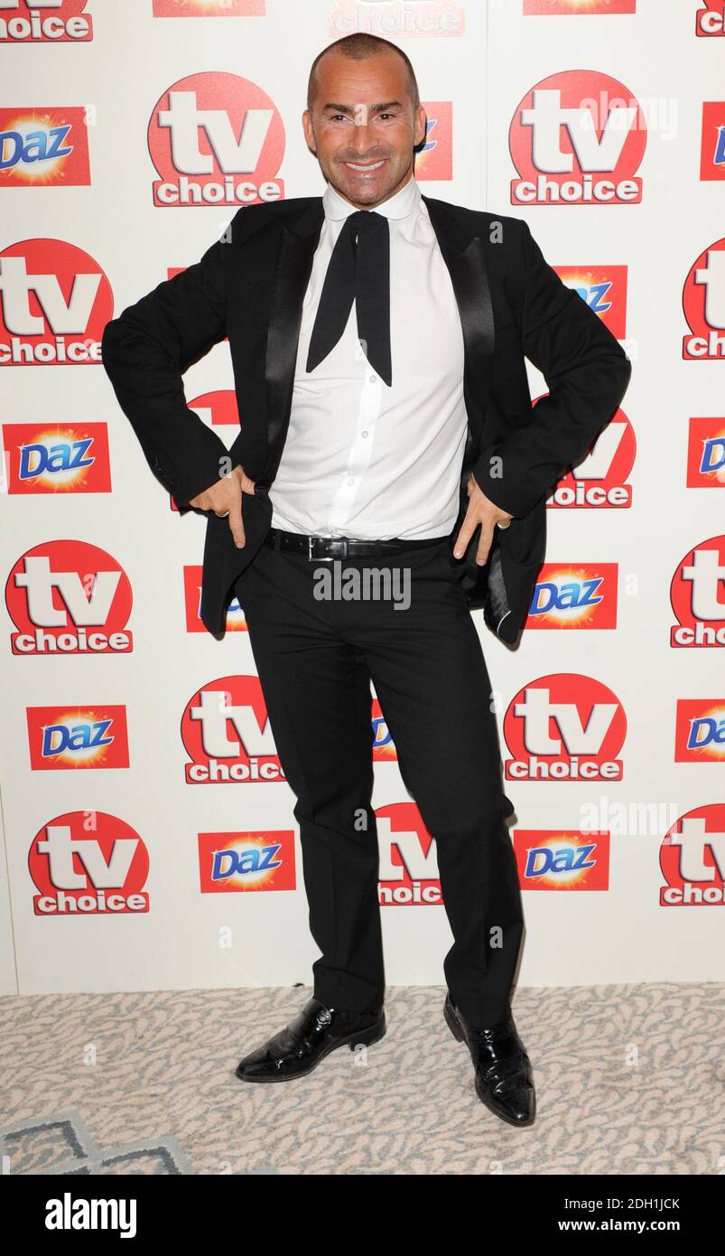 Louie Spence arriving at The TV Choice Awards, the Dorchester Hotel ...