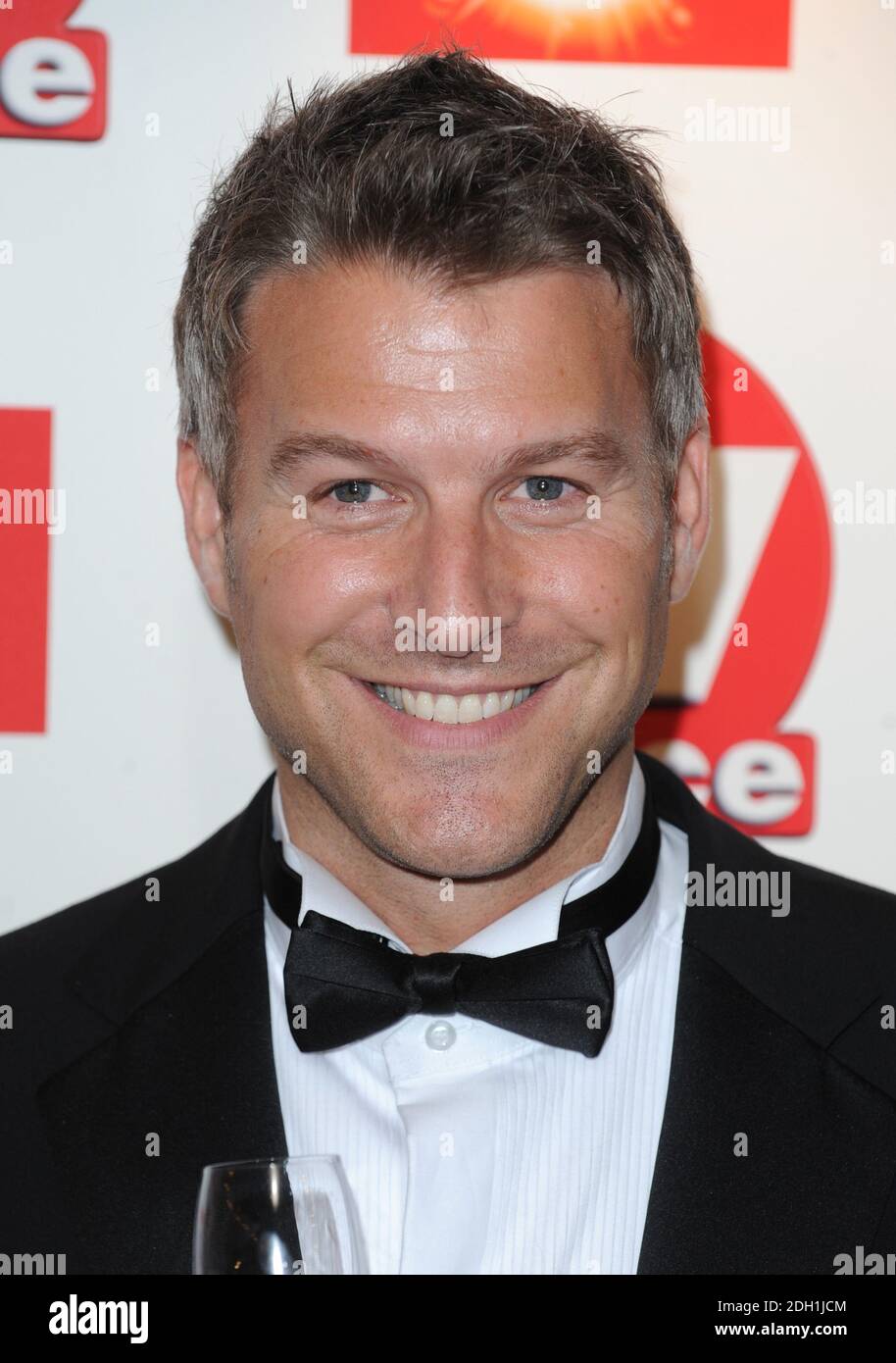 Dan Lobb arriving at The TV Choice Awards, the Dorchester Hotel, Park ...