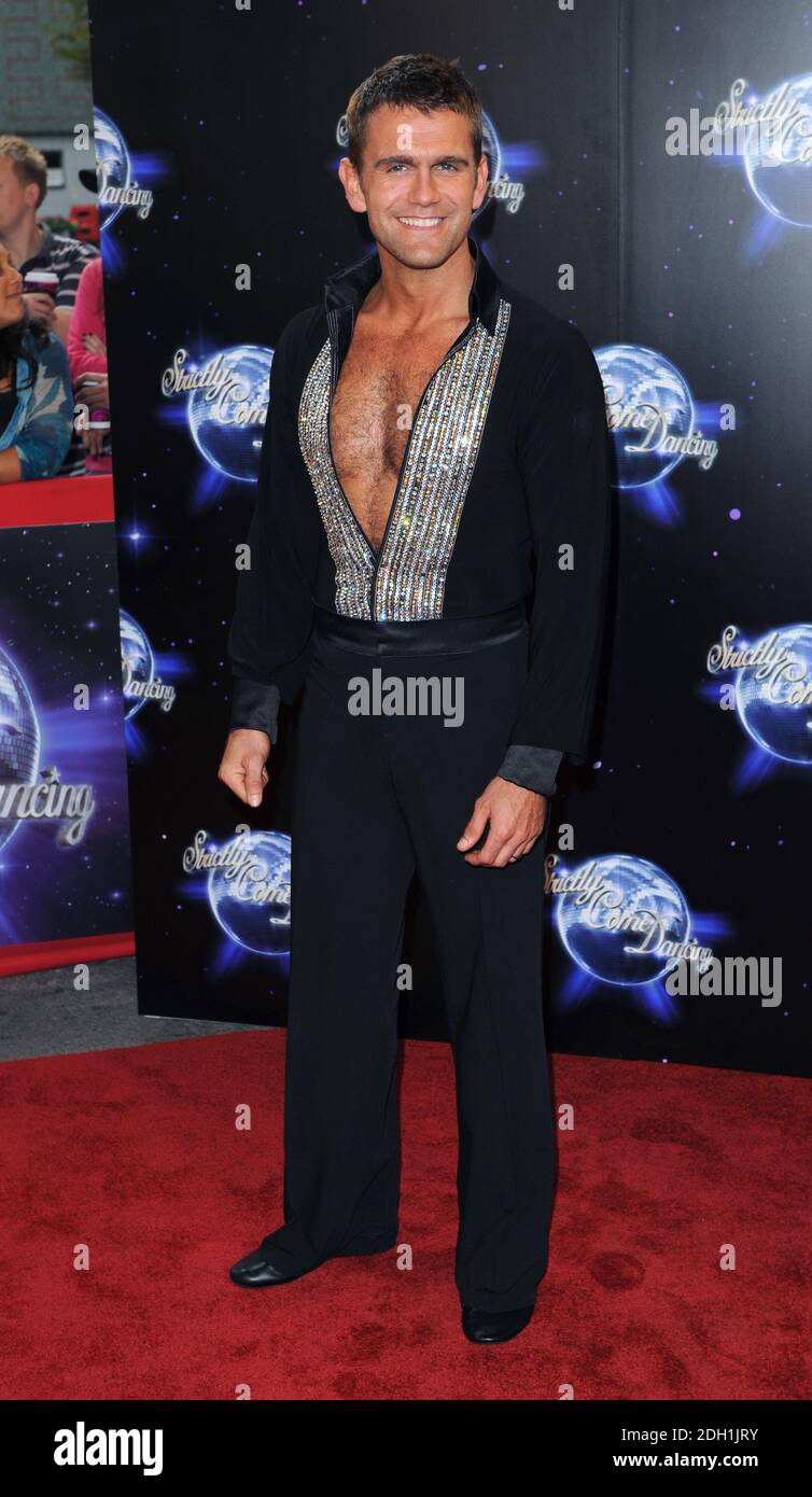 Scott Maslen arriving at the BBC Studios for the launch of Strictly ...