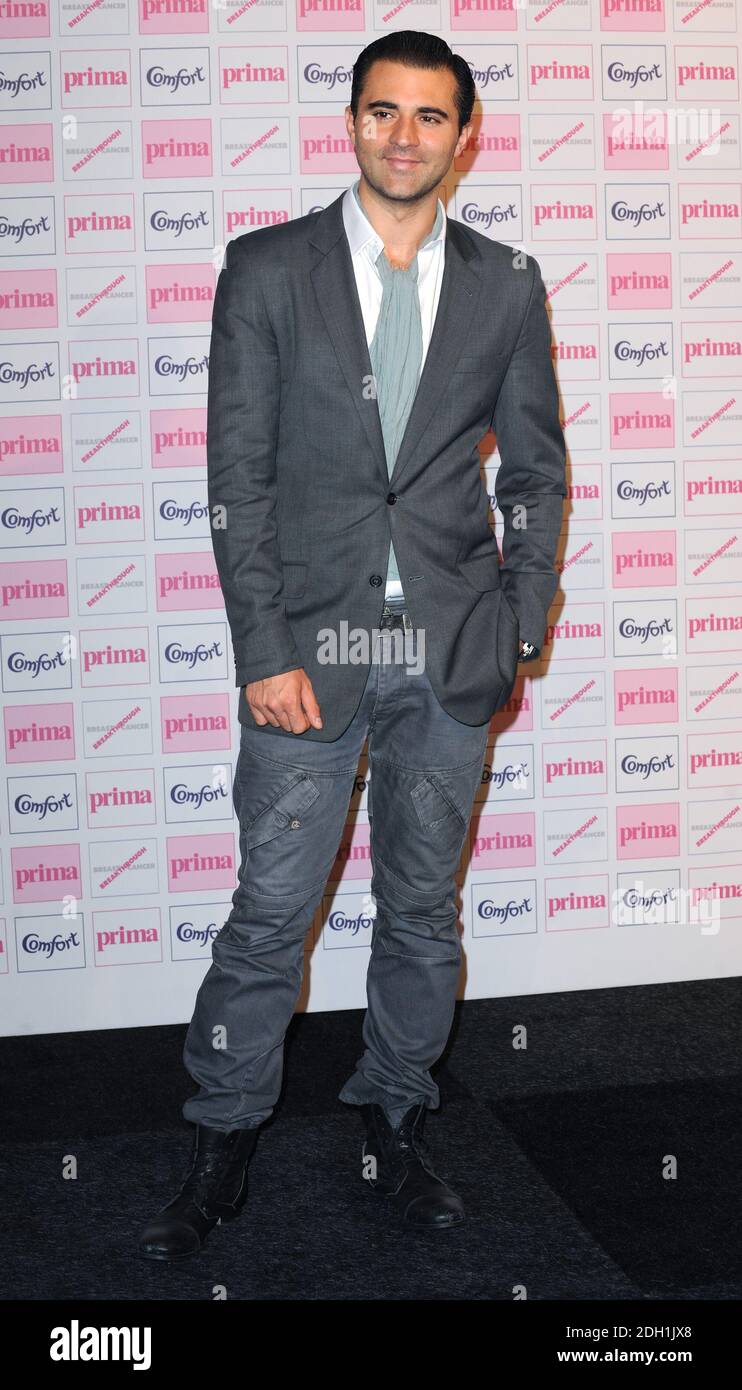 Darius arriving at the Prima Comfort High Street Fashion Awards 2010 ...
