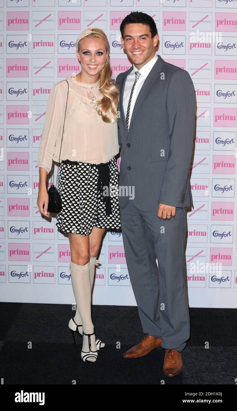 Camilla Dallerup and Kevin Sacre arriving at the Prima Comfort High ...