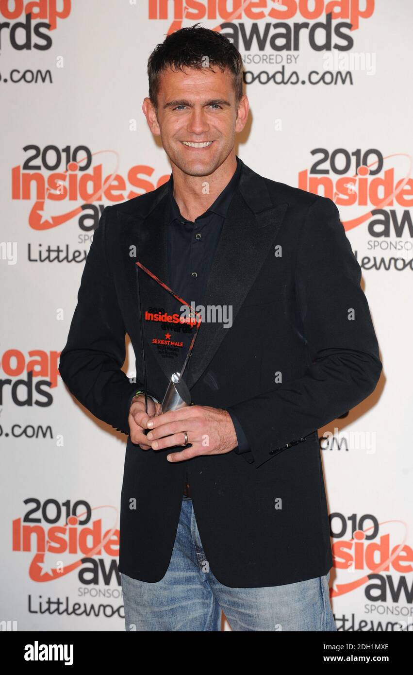 Scott Maslen arriving at the Inside Soap Awards 2010, Shaka Zulu ...