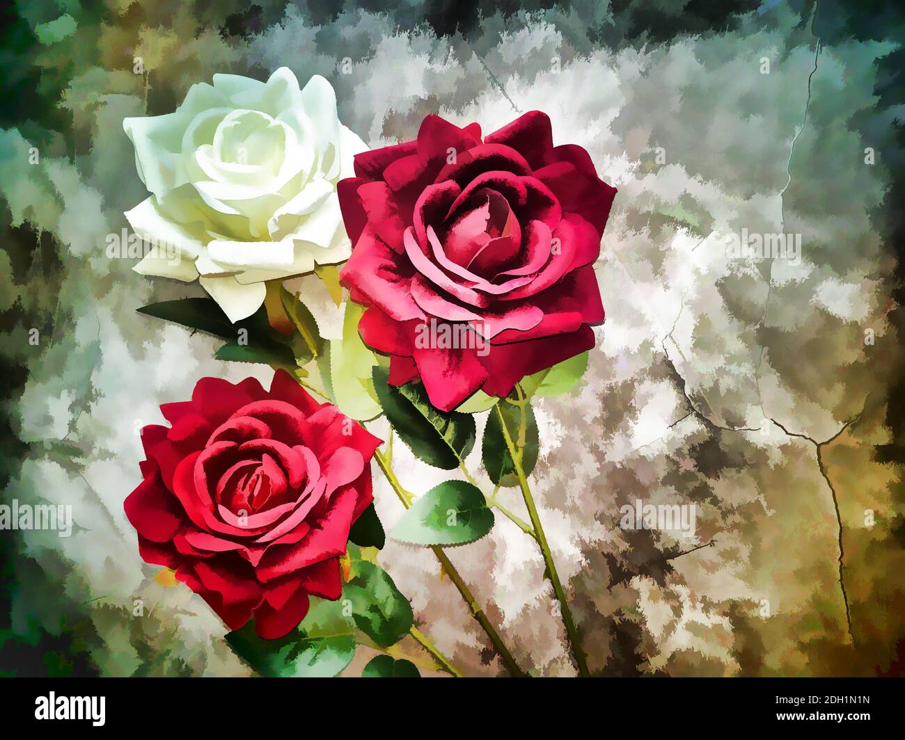 Abstract display of flowers hi-res stock photography and images - Alamy