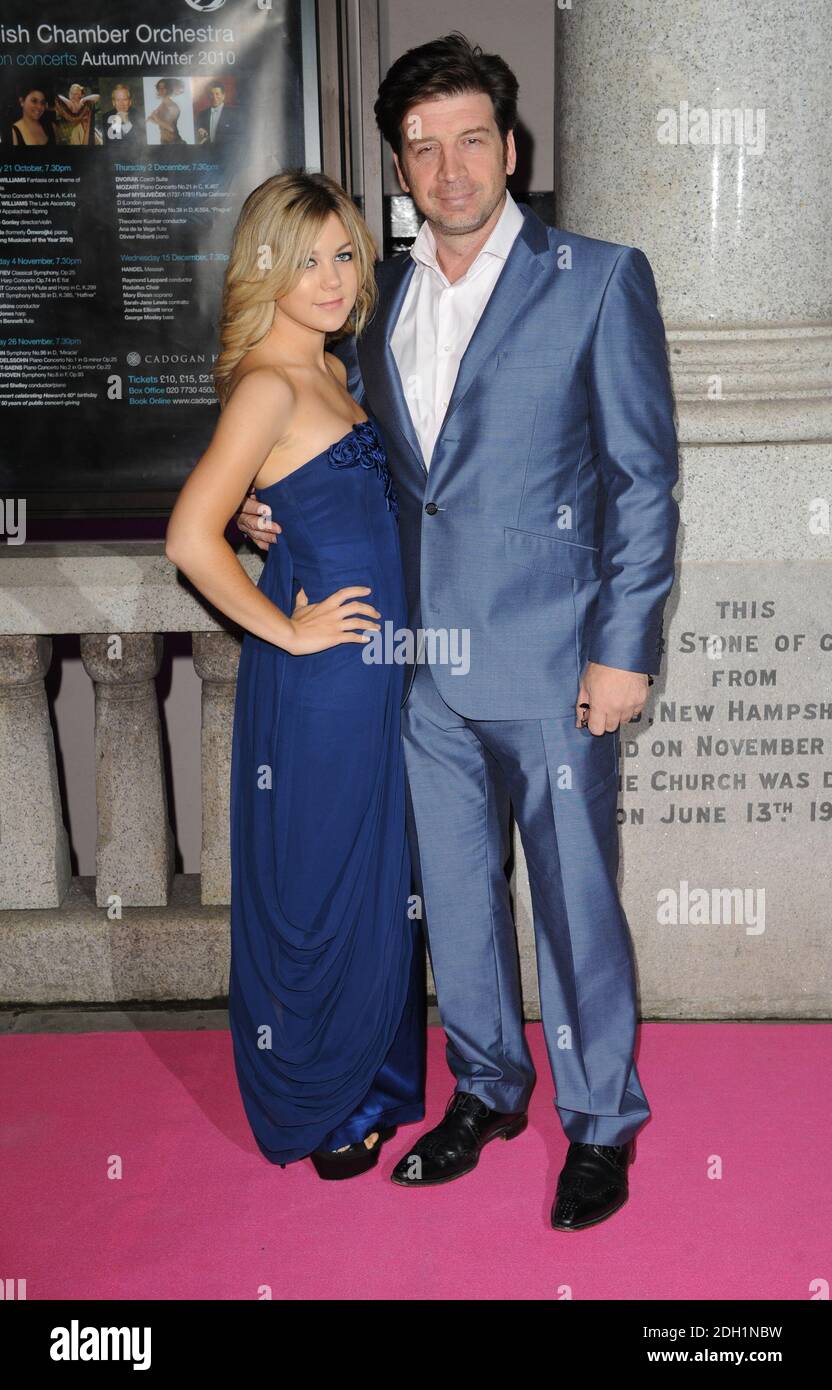 Nick Knowles and girlfriend Jessica Moore arriving at the Inspiration ...