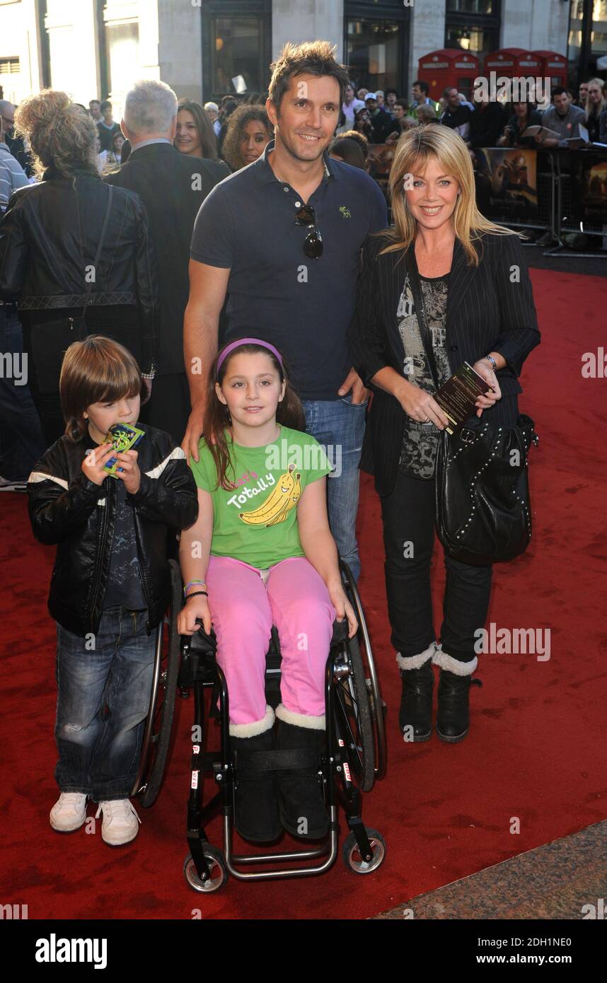 Lucy Alexander arriving at the Legend of the Guardians, The Owls of G ...