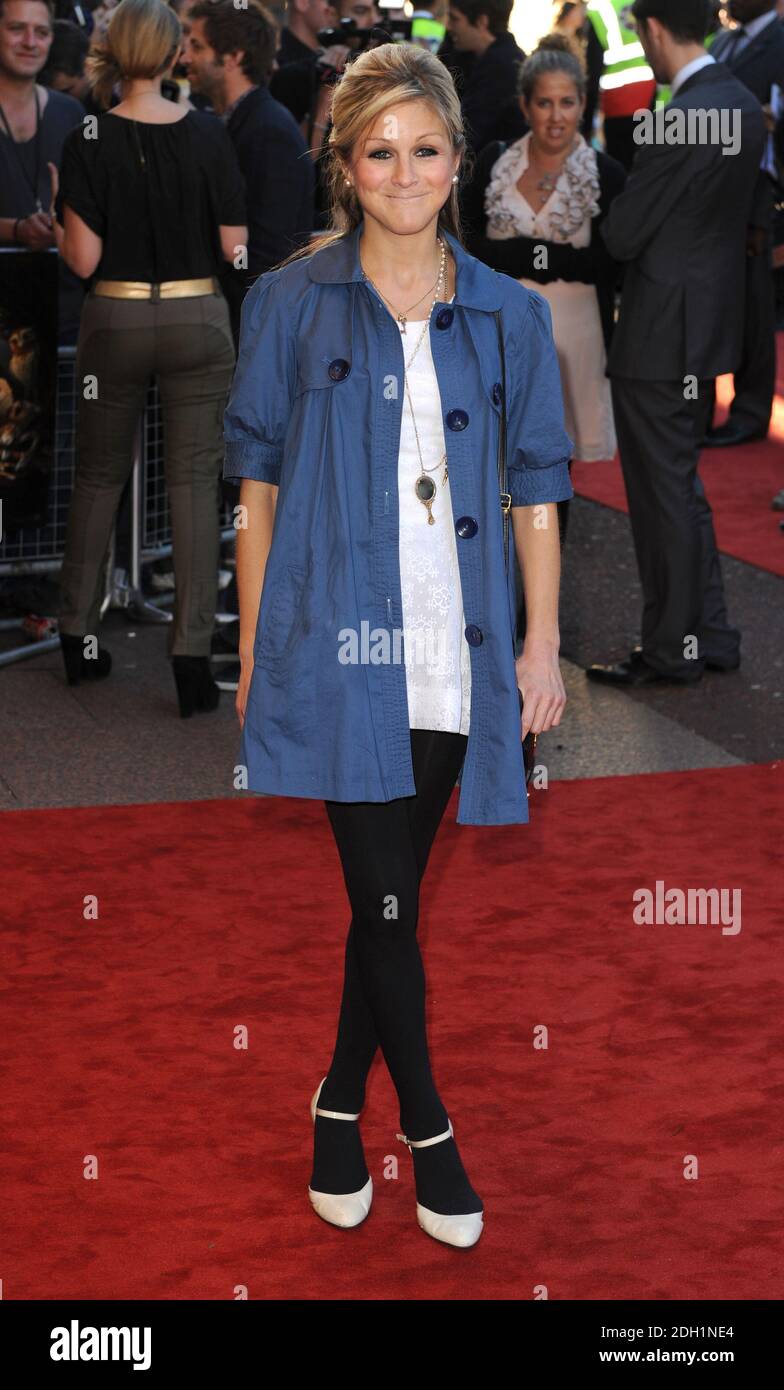 Nikki Graham arriving at the Legend of the Guardians, The Owls of G ...