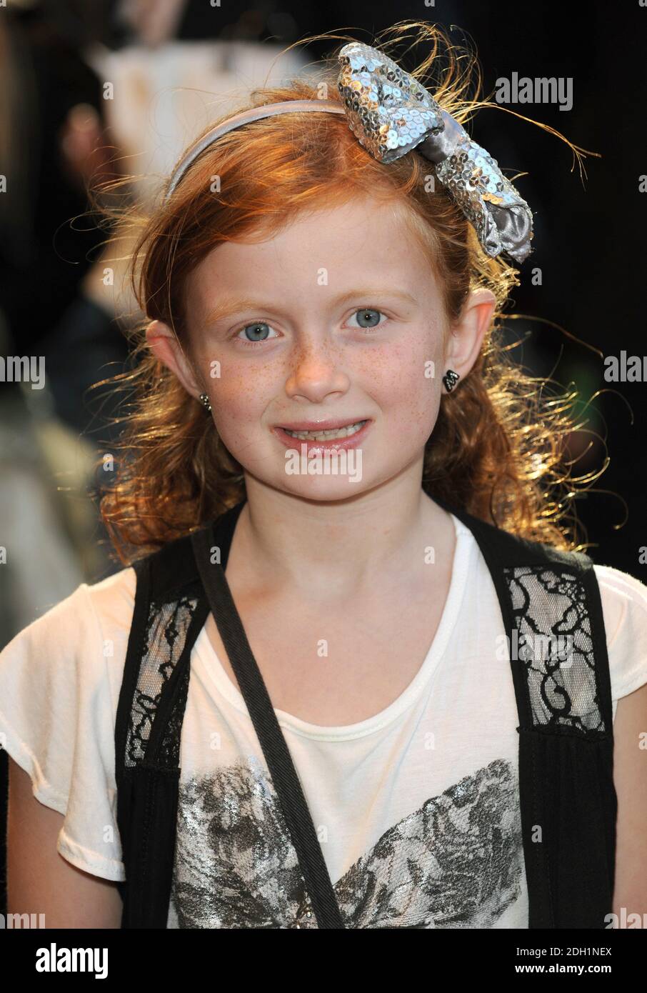 Maisy Smith arriving at the Legend of the Guardians, The Owls of G ...