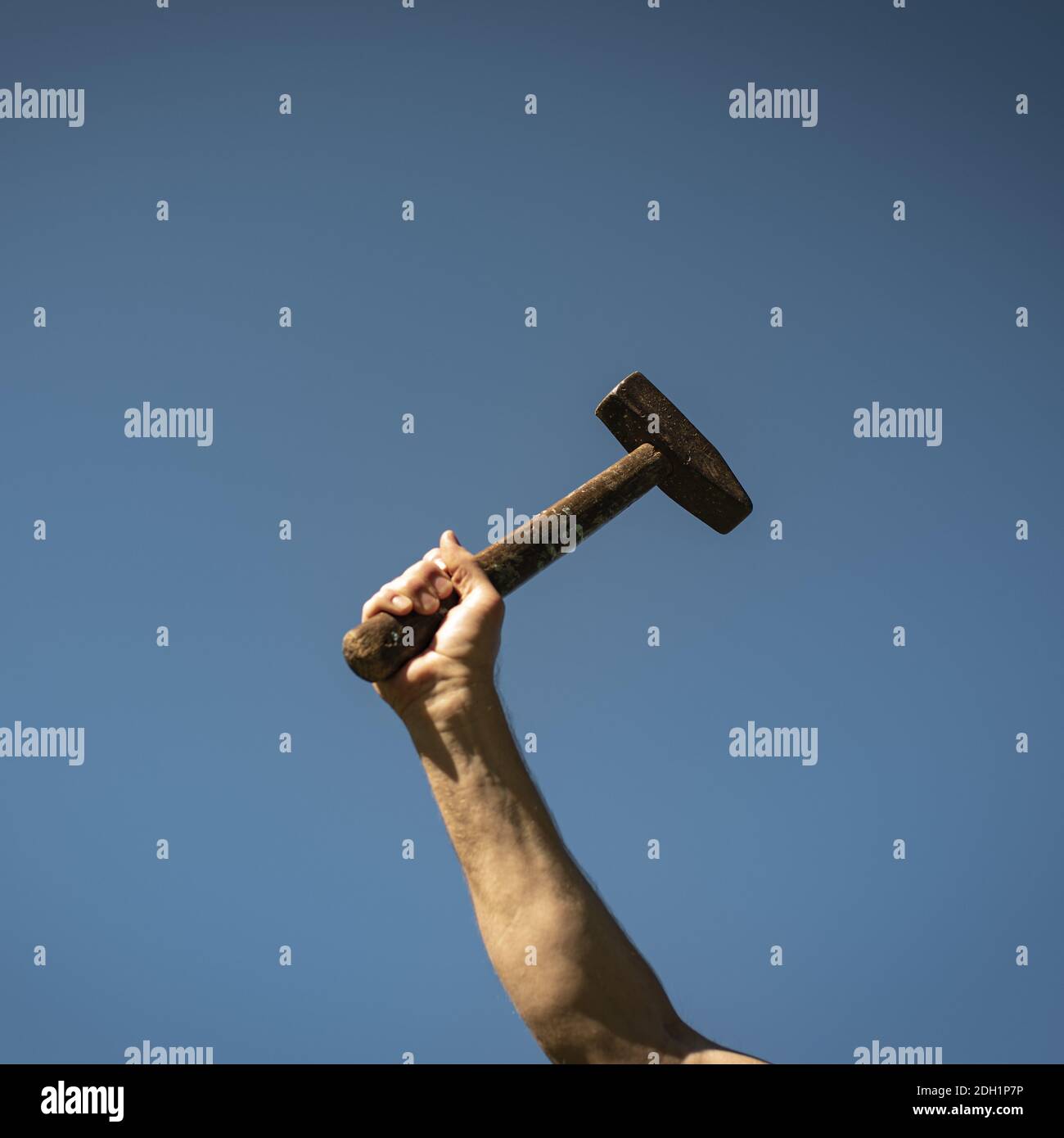 Human hammer hi-res stock photography and images - Alamy