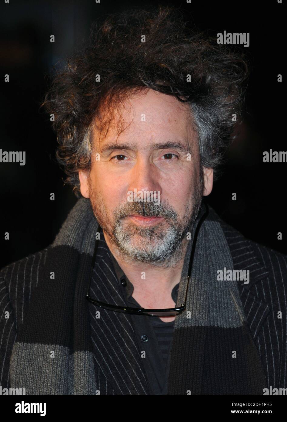 Tim burton arriving at the London Film Festival European Premiere of ...