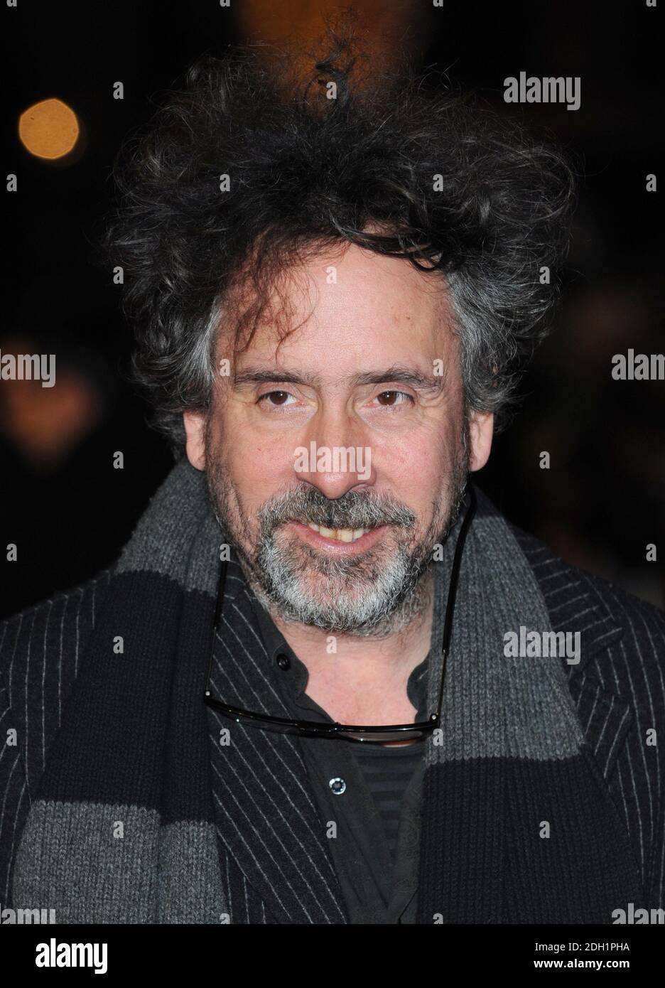 Tim burton arriving at the London Film Festival European Premiere of ...