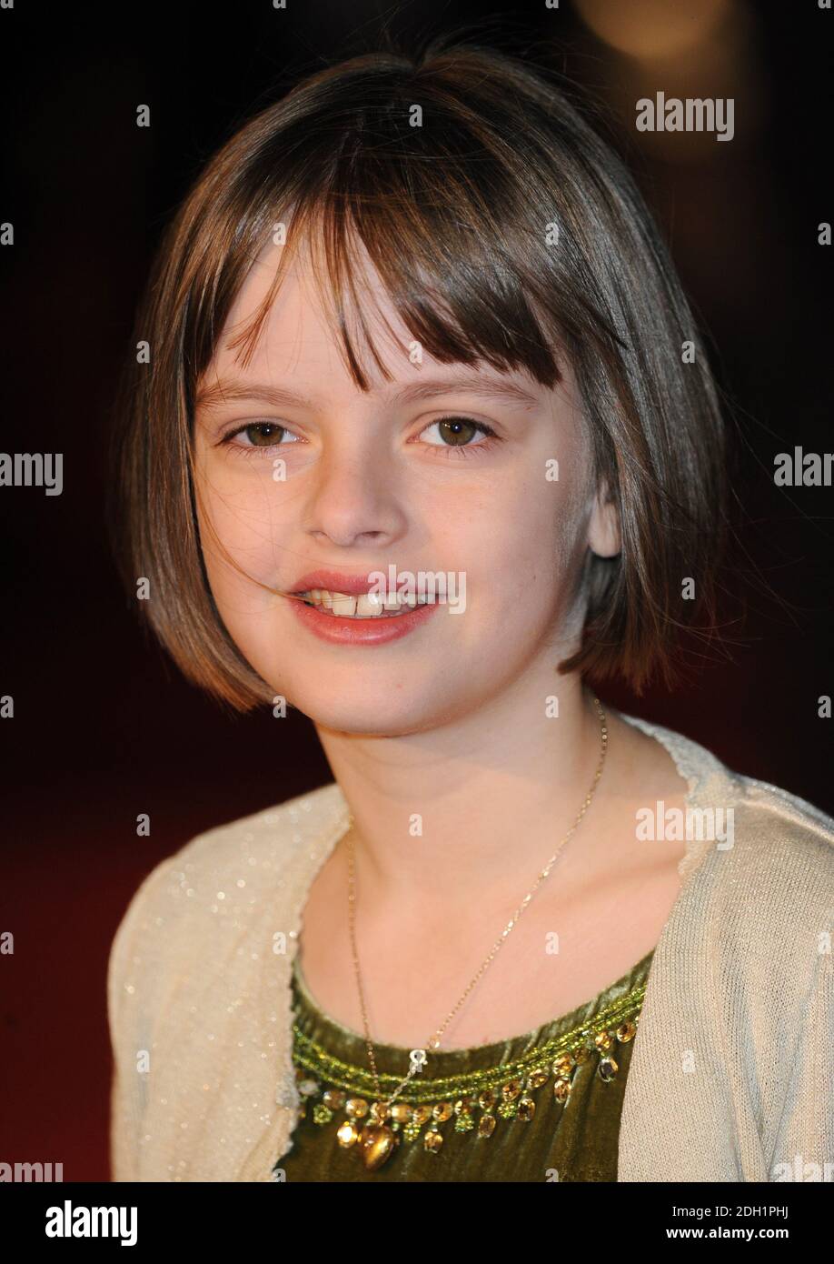 Freya Wilson arriving at the London Film Festival European Premiere of The King's Speech, Odeon ...