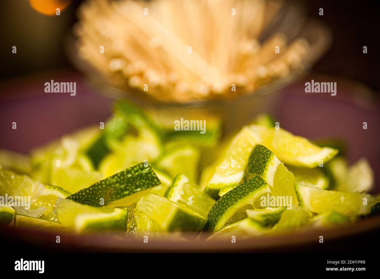 Fresh pieces of citrus Stock Photo - Alamy