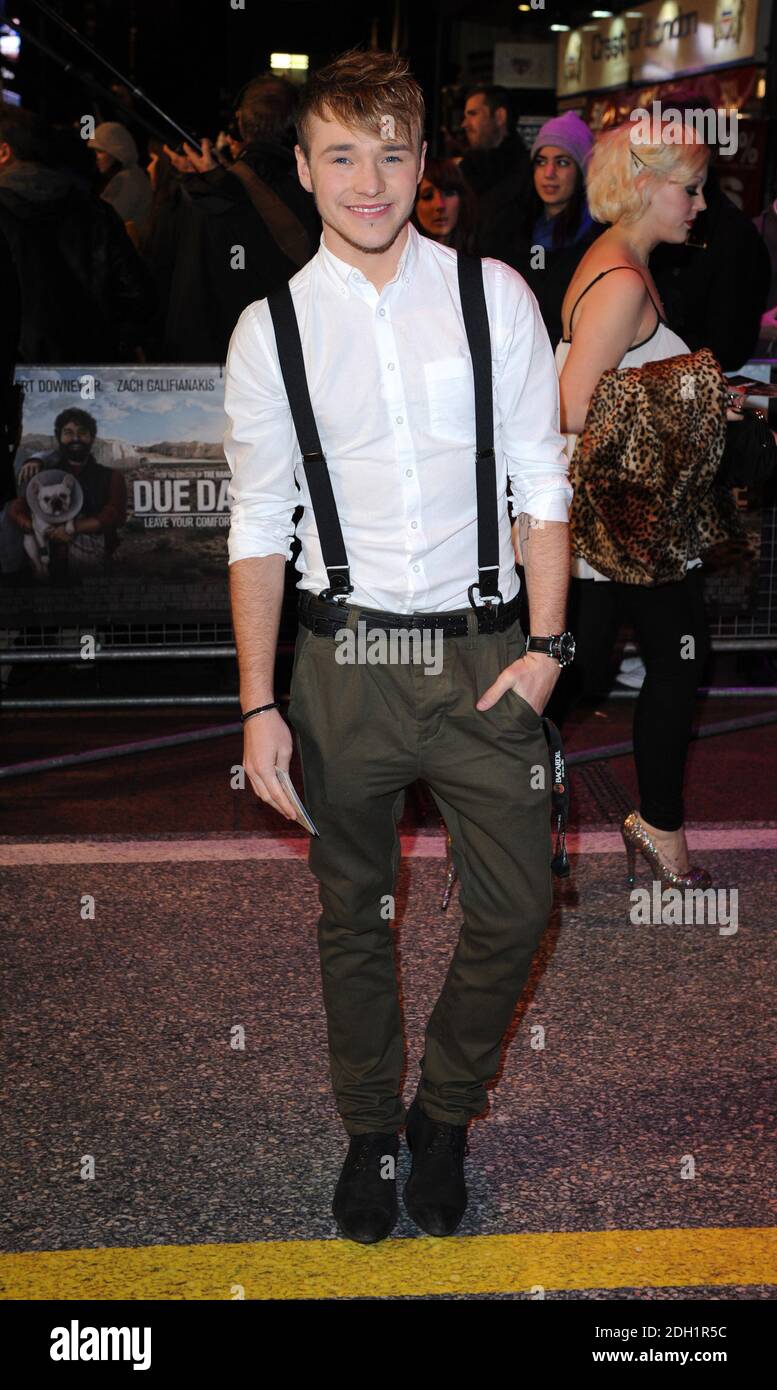 Lloyd Daniels arriving at the UK Premiere of Due Date, Empire Cinema ...