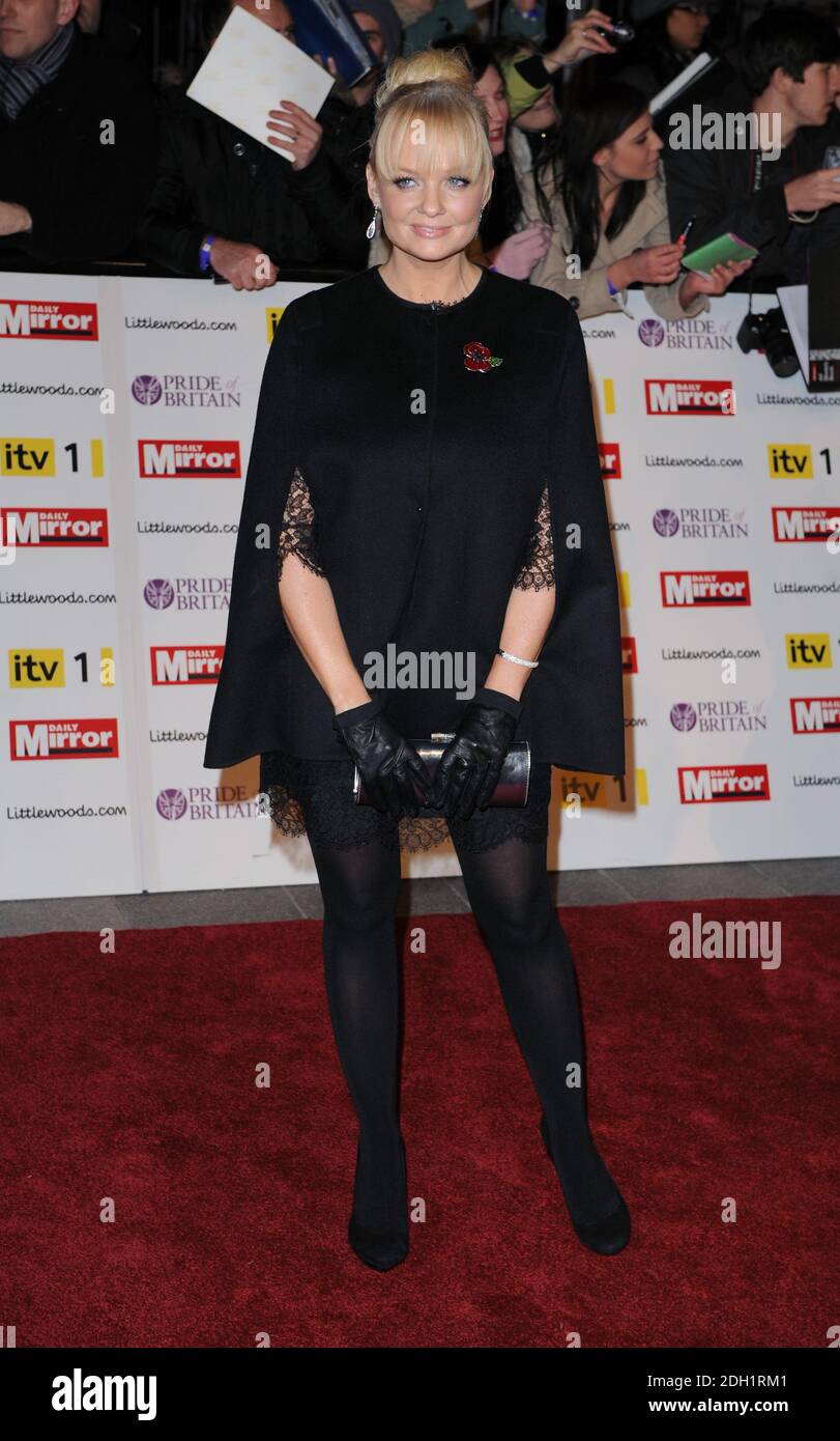 Emma Bunton during the Daily Mirror Pride of Britain Awards 2010, the ...