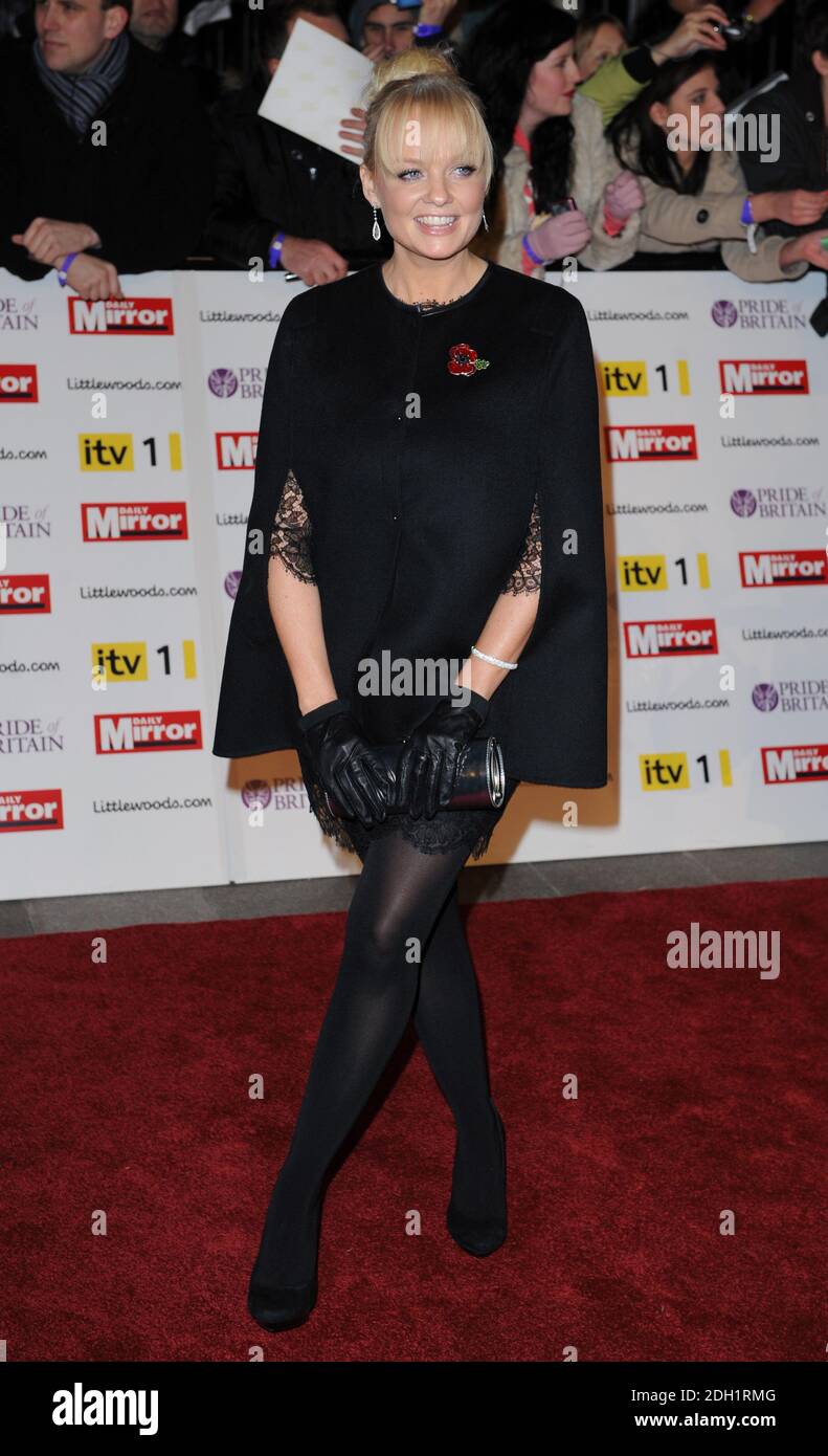 Emma Bunton during the Daily Mirror Pride of Britain Awards 2010, the ...