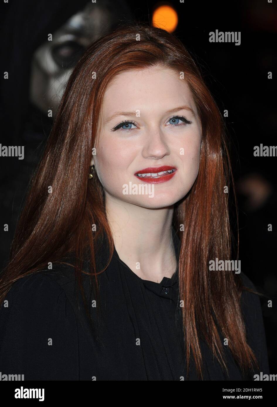 Bonnie wright arriving world premiere harry potter deathly hallows hi ...