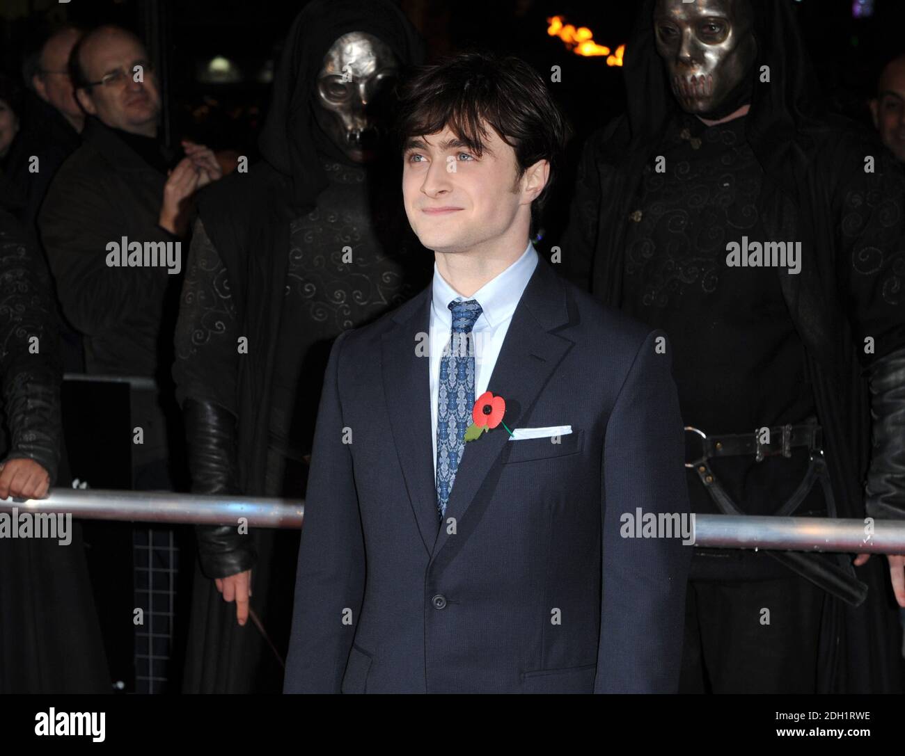 Daniel Radcliffe arriving for the World Premiere of Harry Potter and ...