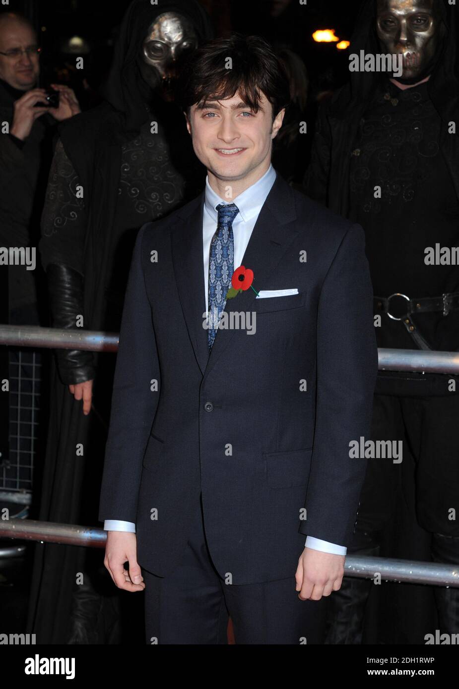 Daniel Radcliffe arriving for the World Premiere of Harry Potter and ...