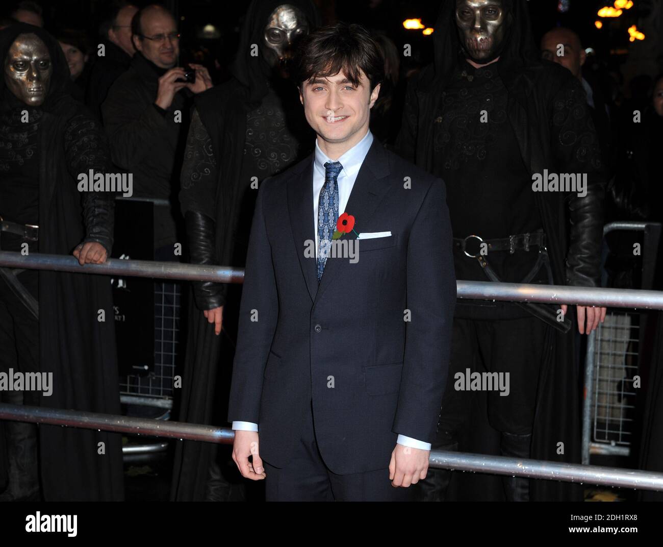 Daniel Radcliffe arriving for the World Premiere of Harry Potter and ...