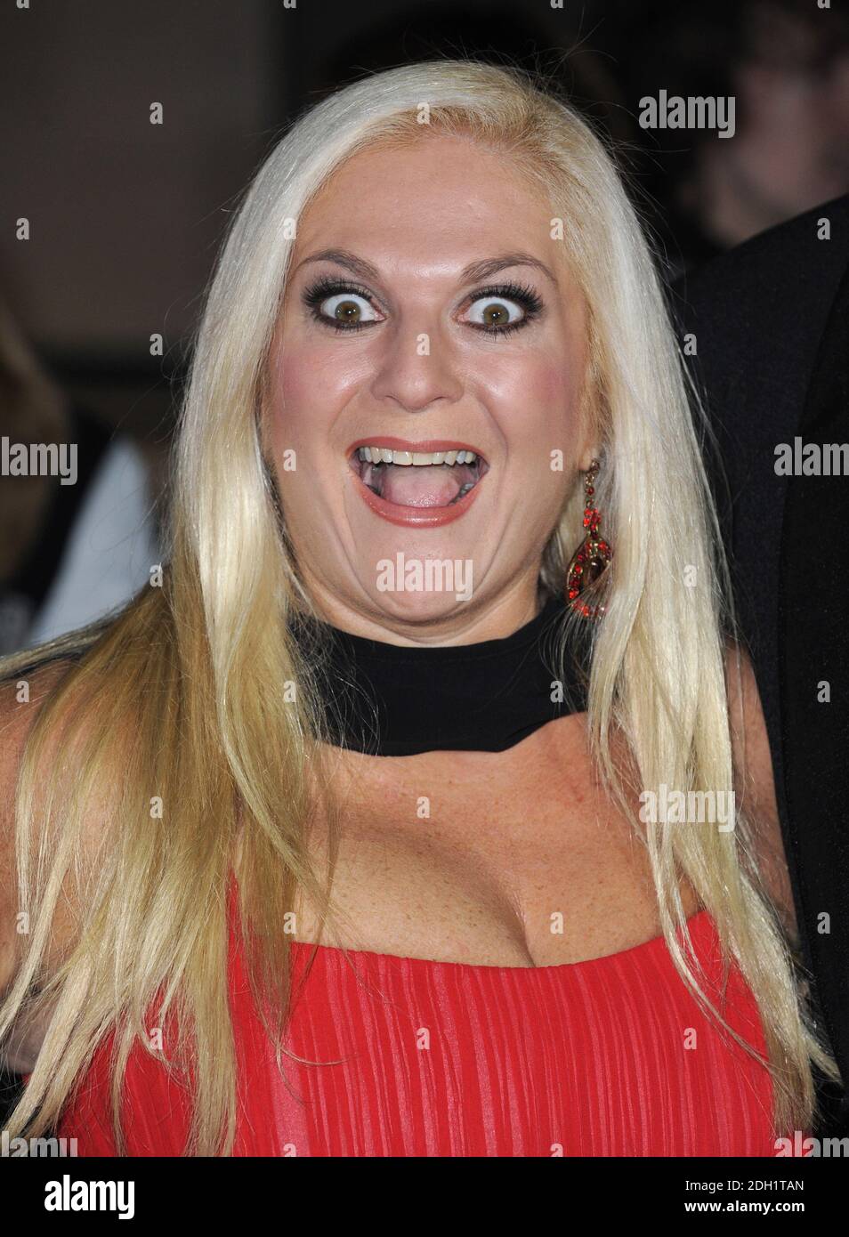 Vanessa Feltz arriving at the Variety Club Showbiz Awards 2010 ...