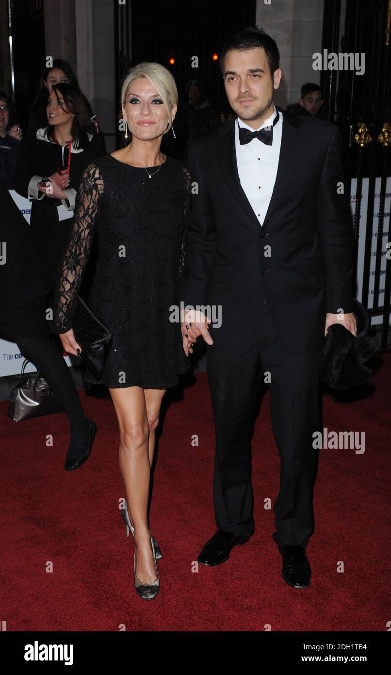 Zoe Lucker arriving at the Variety Club Showbiz Awards 2010, Grosvenor ...