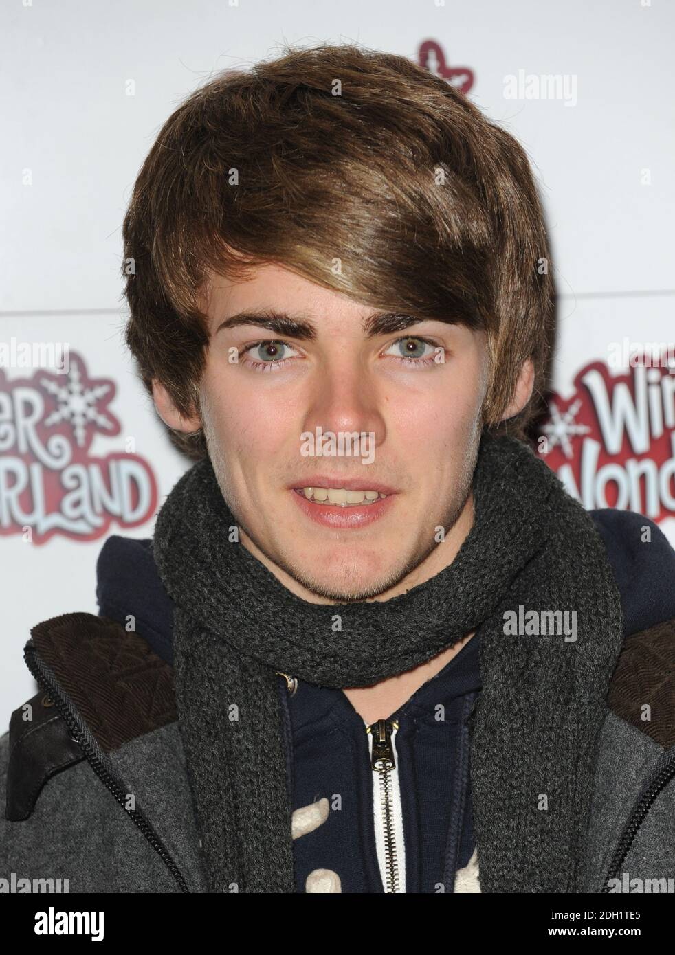 Thomas Law at the Winter Wonderland in Hyde Park, London Stock Photo ...