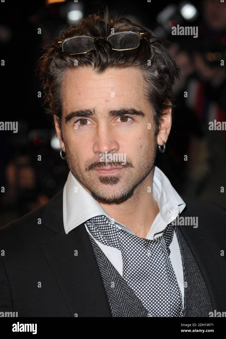 Colin Farrell arriving at the UK Premiere of The Way Back, Curzon ...