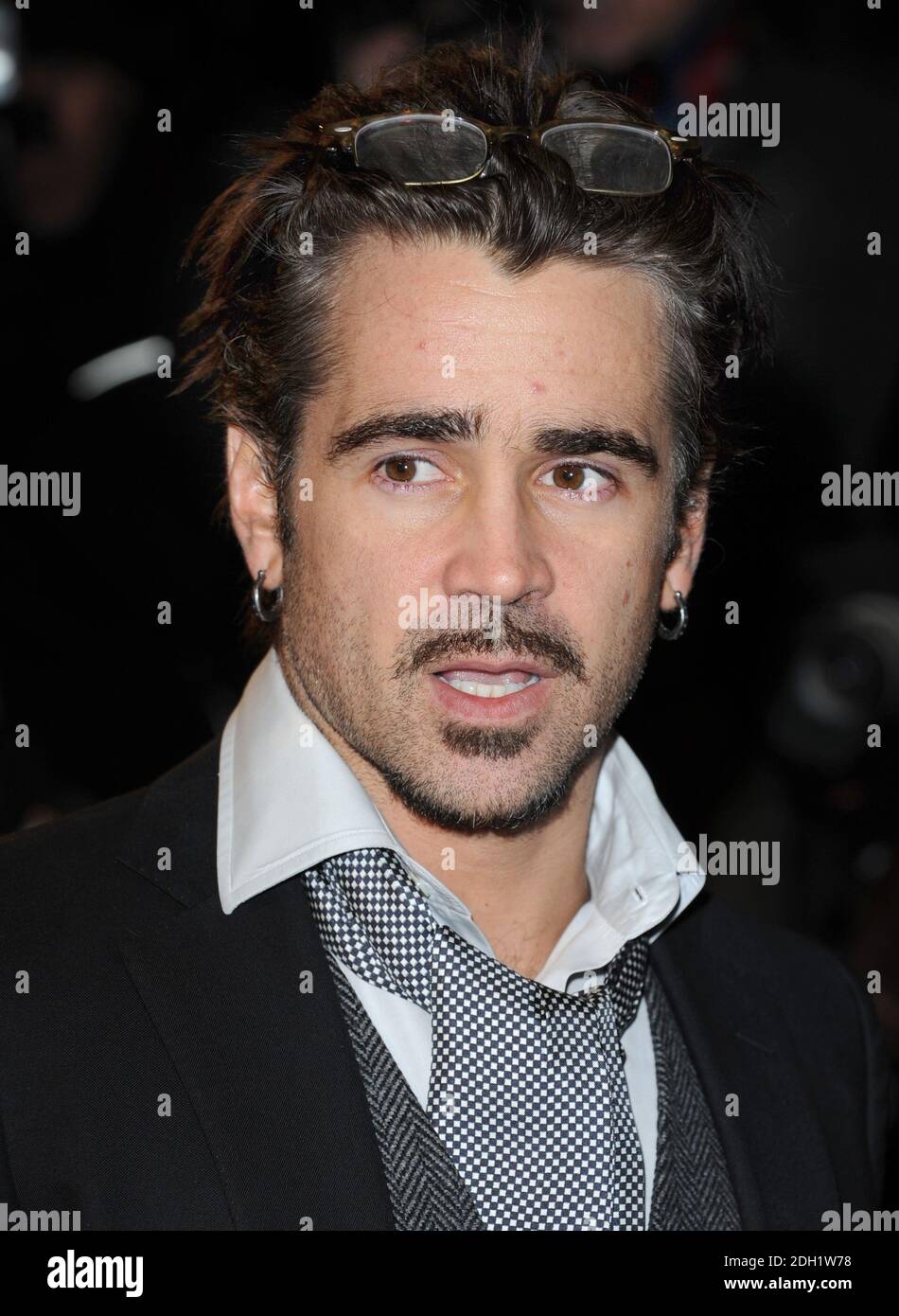 Colin Farrell arriving at the UK Premiere of The Way Back, Curzon ...