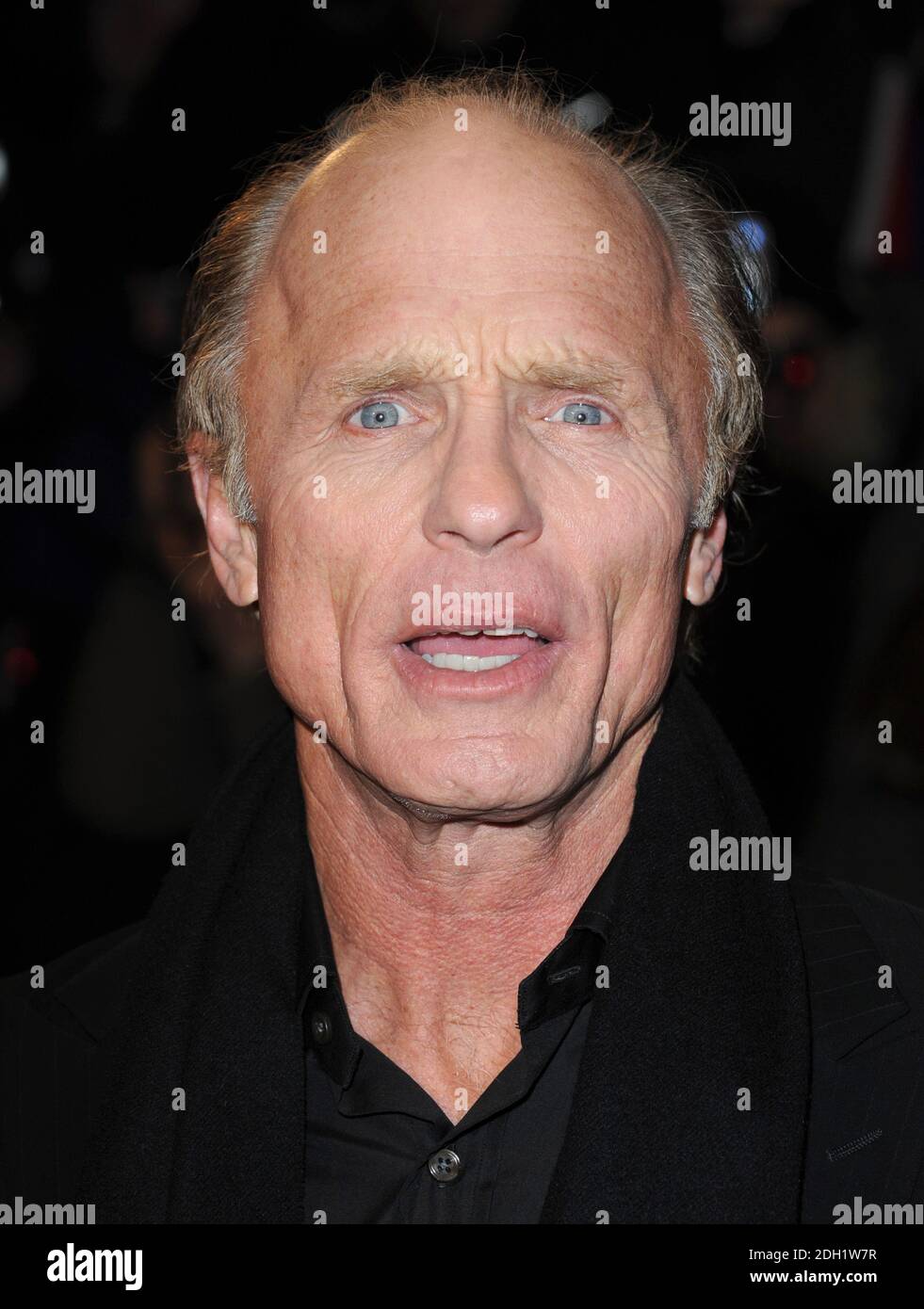 Ed Harris arriving at the UK Premiere of The Way Back, Curzon Mayfair ...