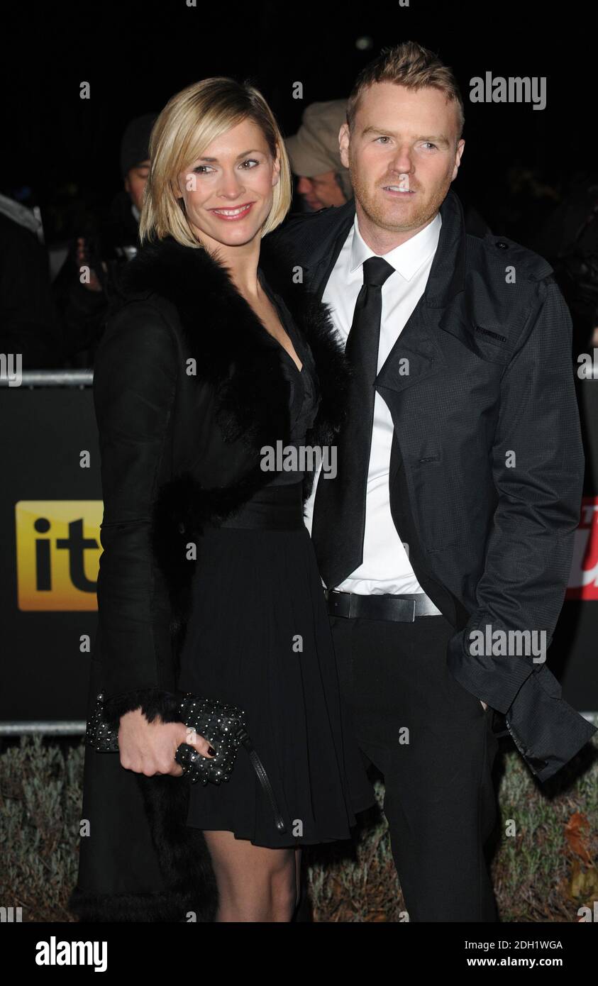 Jenni Falconer and husband arrive at A Night of Heroes: The Sun ...