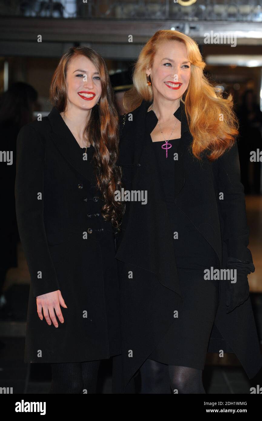Jerry Hall and her daughter Elizabeth Jagger open the Harrods Winter ...