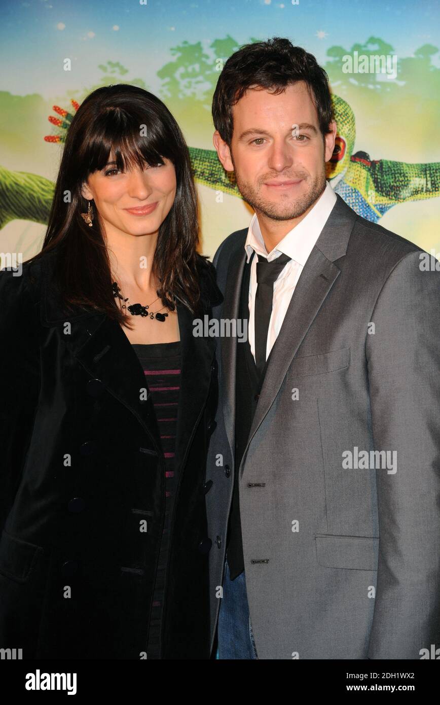 Matt Baker and wife Nicola Mooney arrive at the premiere of Totem from ...