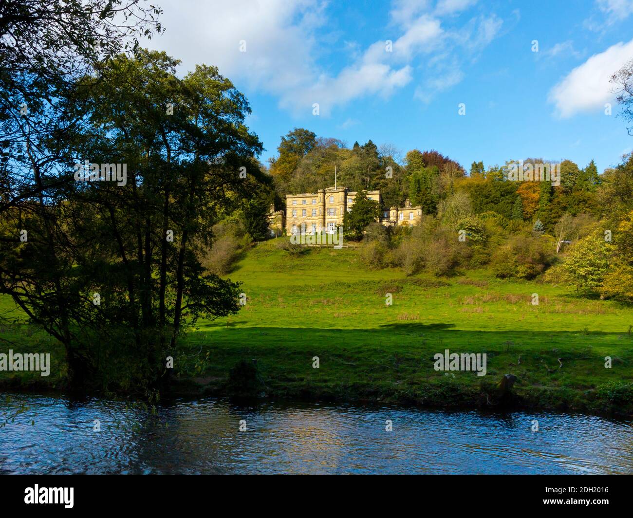 Willersley Castle a late eighteenth century Classical style castellated ...
