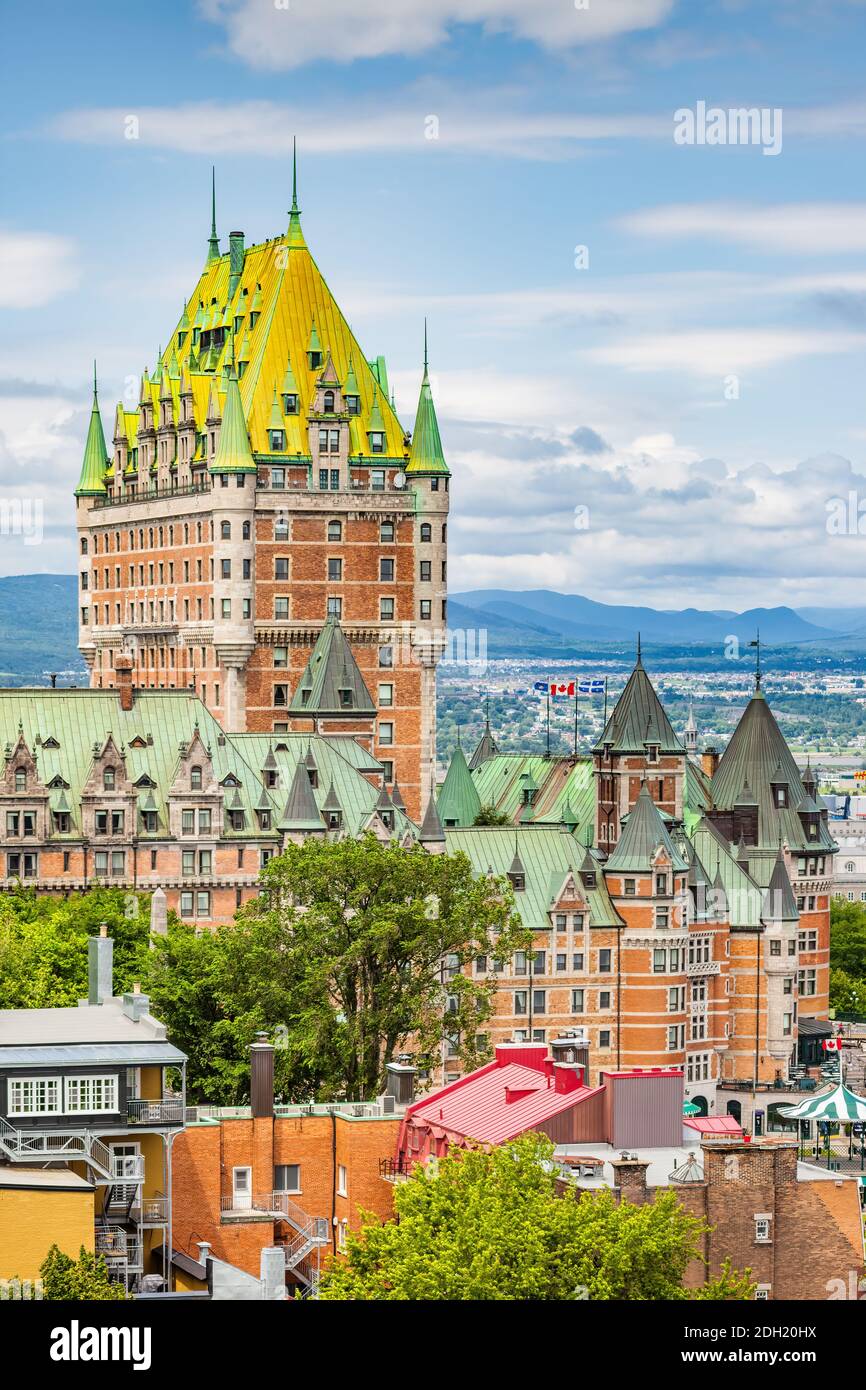 Fairmont Le Chateau In Quebec Canada Fairmont Le Château Frontenac