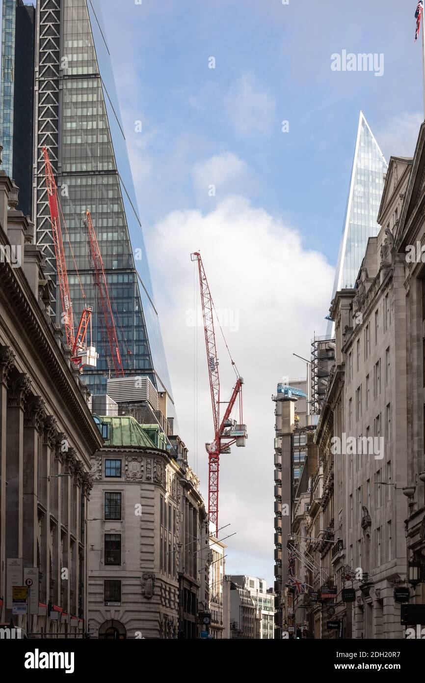 Around the City of London Construction Stock Photo - Alamy