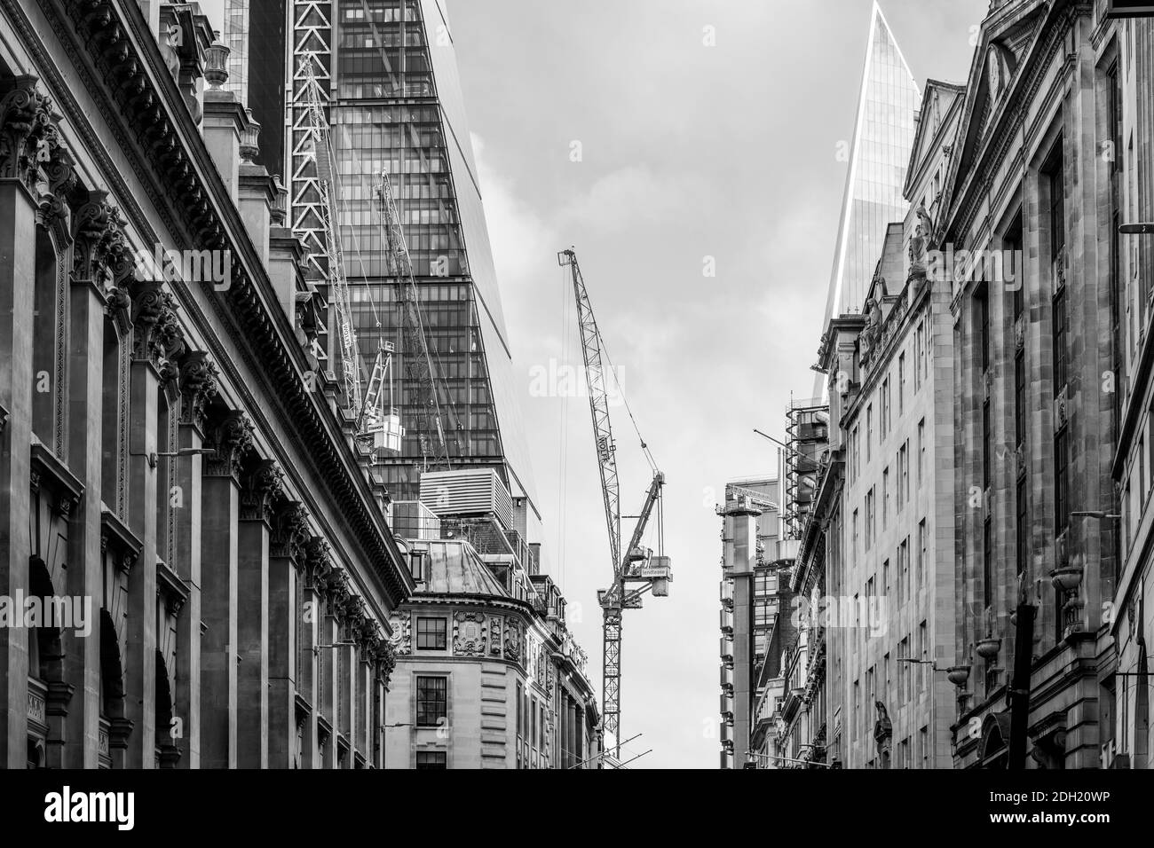 Around the City of London Construction Stock Photo - Alamy