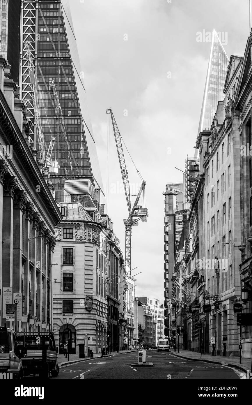 Around the City of London Construction Stock Photo - Alamy