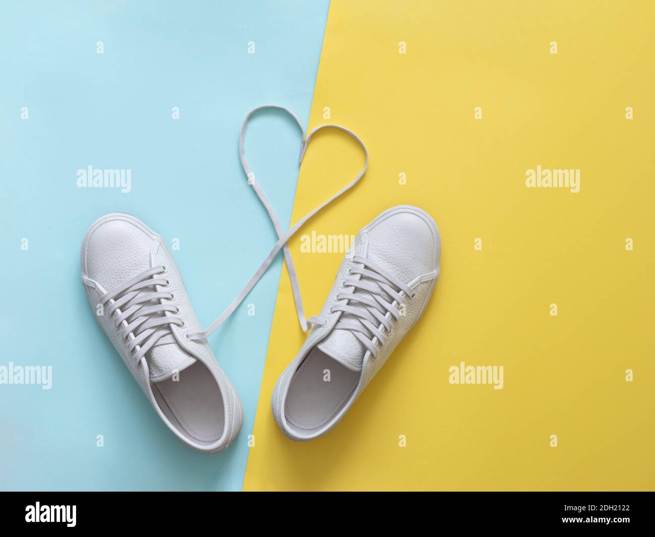 Shoes shoelaces heart shape hi-res stock photography and images - Alamy