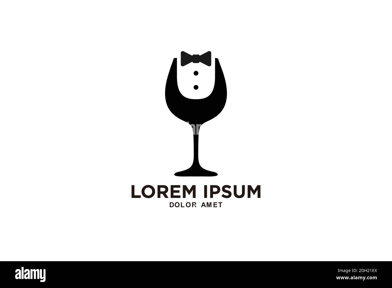 Cocktail party logo template design. symbol illustration Stock Vector ...