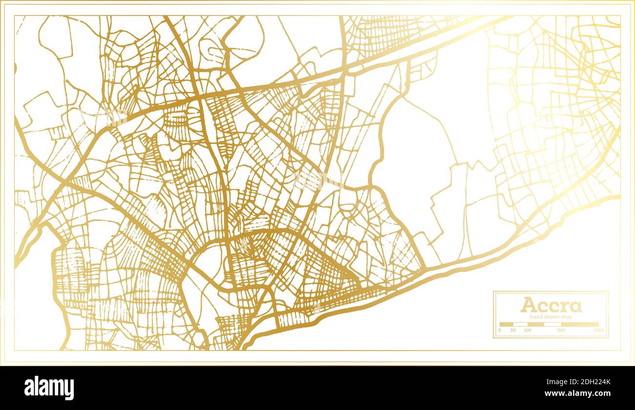 Map of accra hi-res stock photography and images - Alamy