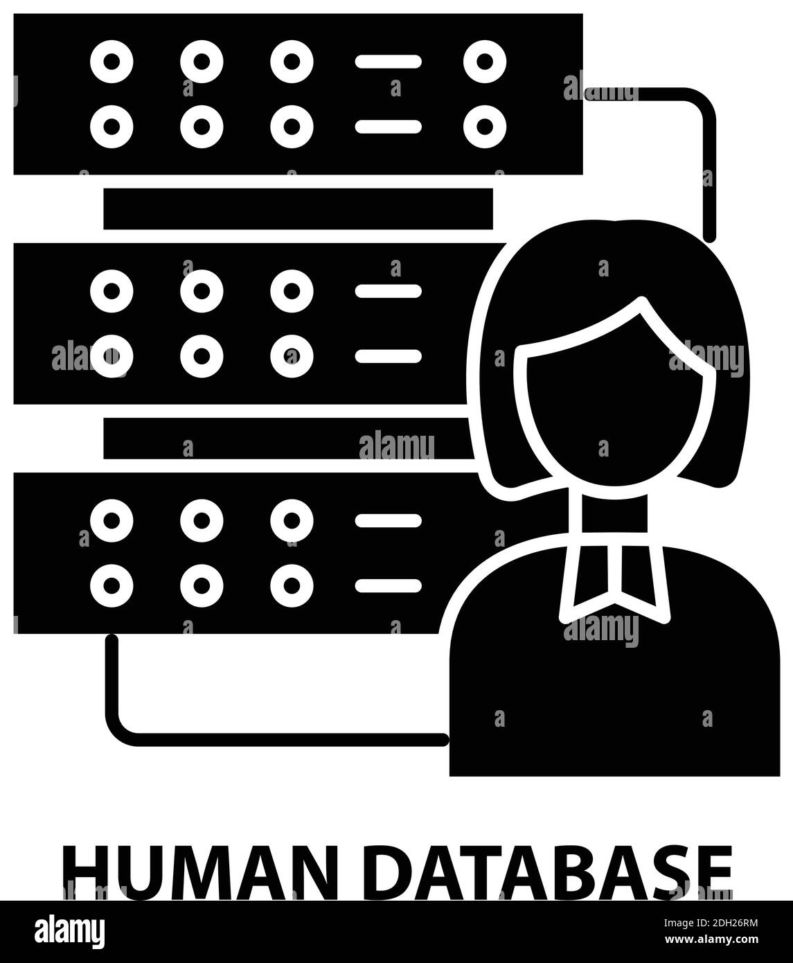 Database Icon Black