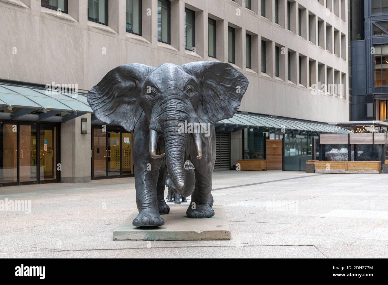 Sculpture Tembo, Mother of Elephants by Derrick S. Hudson, Toronto ...