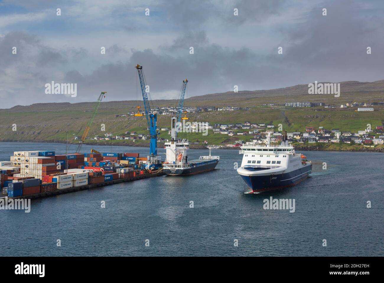 Ferry to the faroe islands hi-res stock photography and images - Alamy