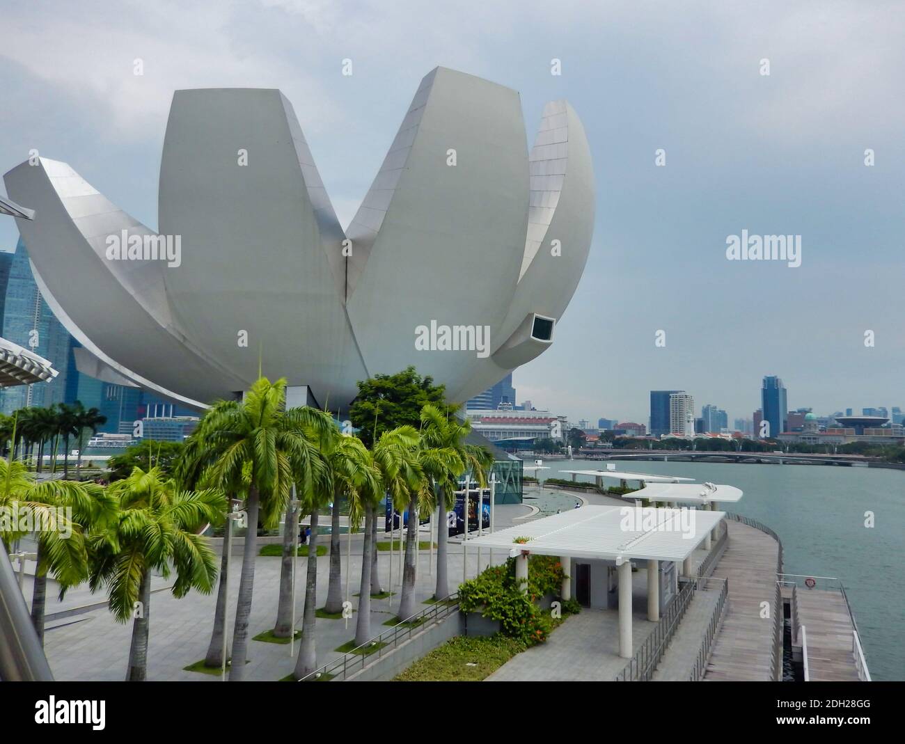 SINGAPORE - May 6, 2017: The iconic lotus architecture of the ...