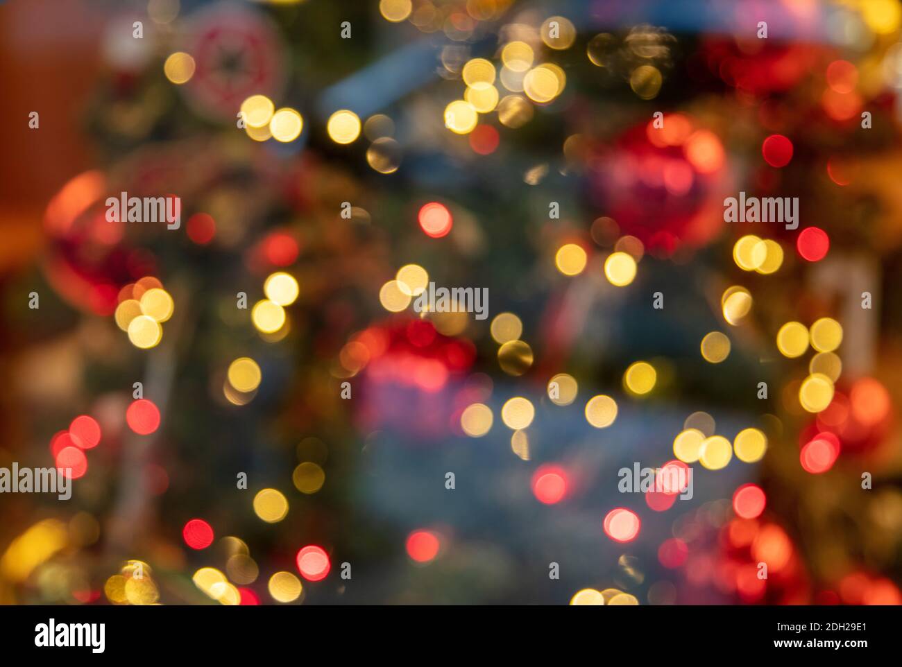Blurred Christmas Lights Backgrounds