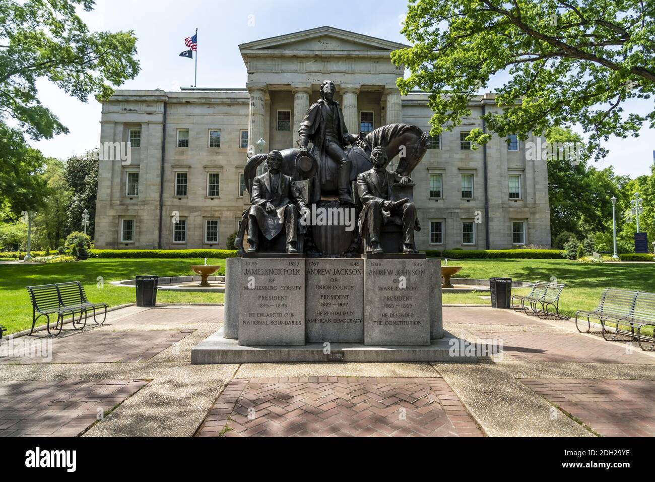 North Carolina State Capital Building Located In Raleigh North Carolina ...