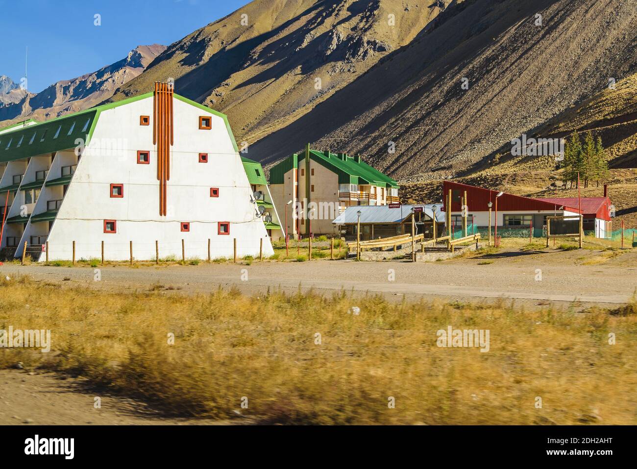 Andes Landscape Scene, Mendoza, Argentina Stock Photo - Alamy